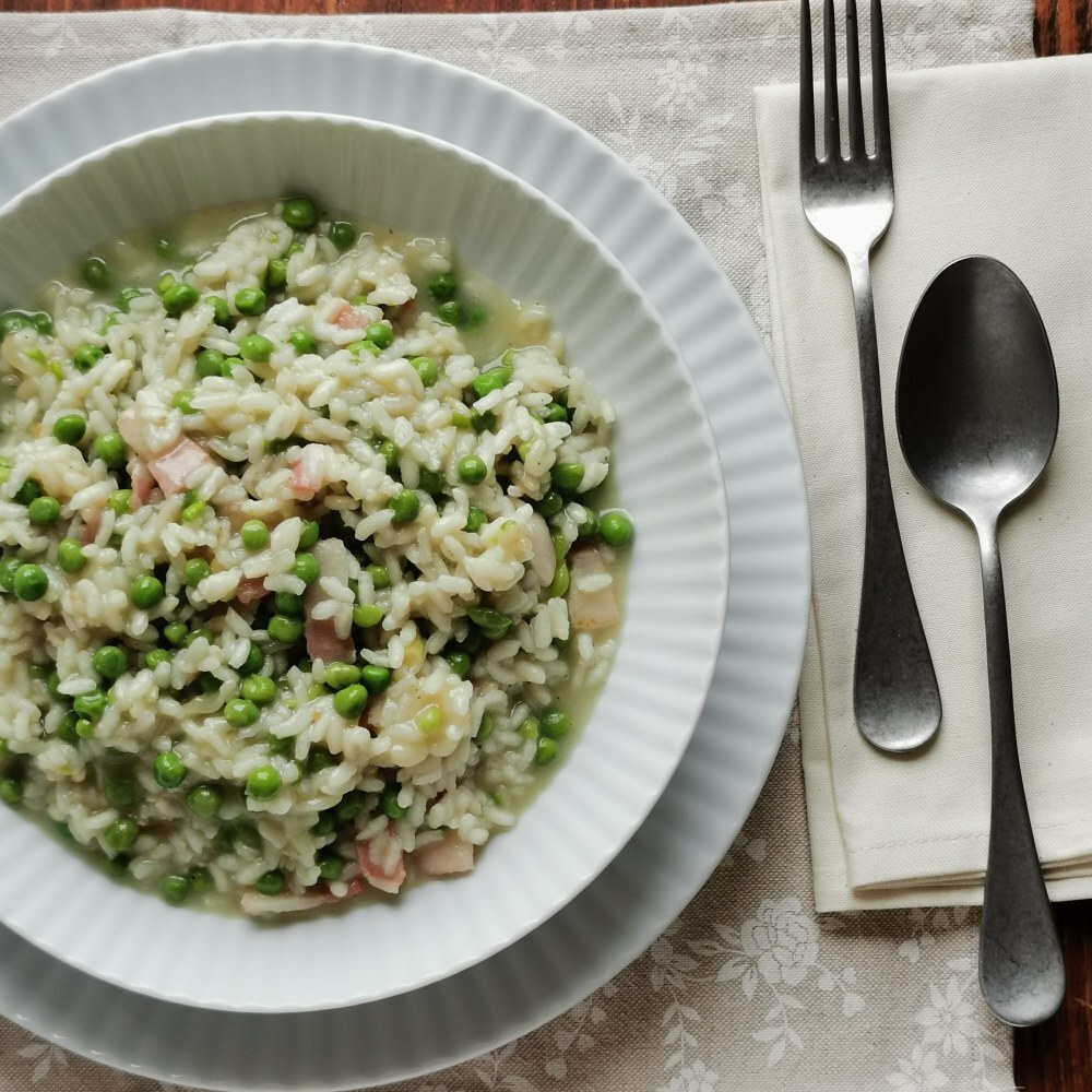 Risi e bisi con la linea Millenium by Monica Bellin - W°Pots